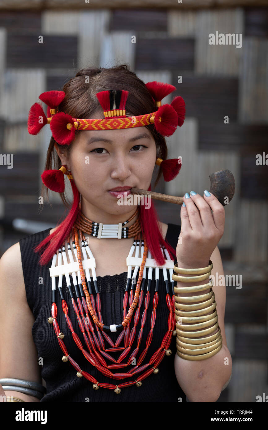 Naga girl hi-res stock photography and images - Alamy