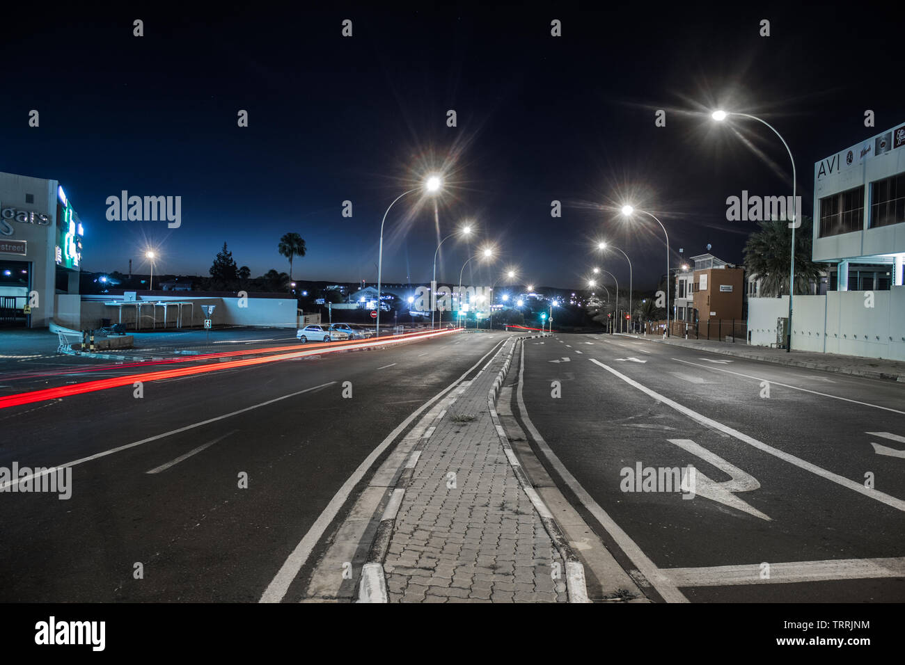 Street long exposure Stock Photo - Alamy