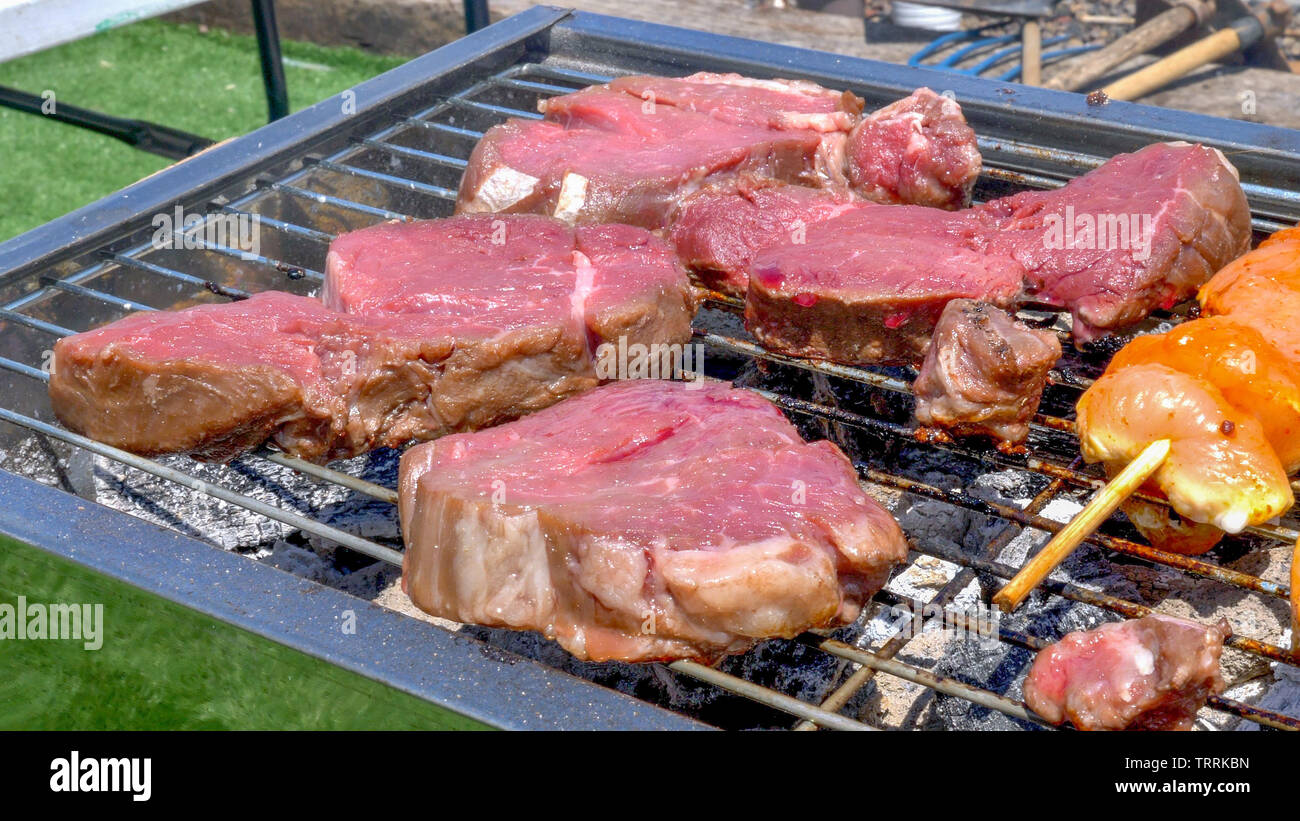Various meat cuts hi-res stock photography and images - Alamy