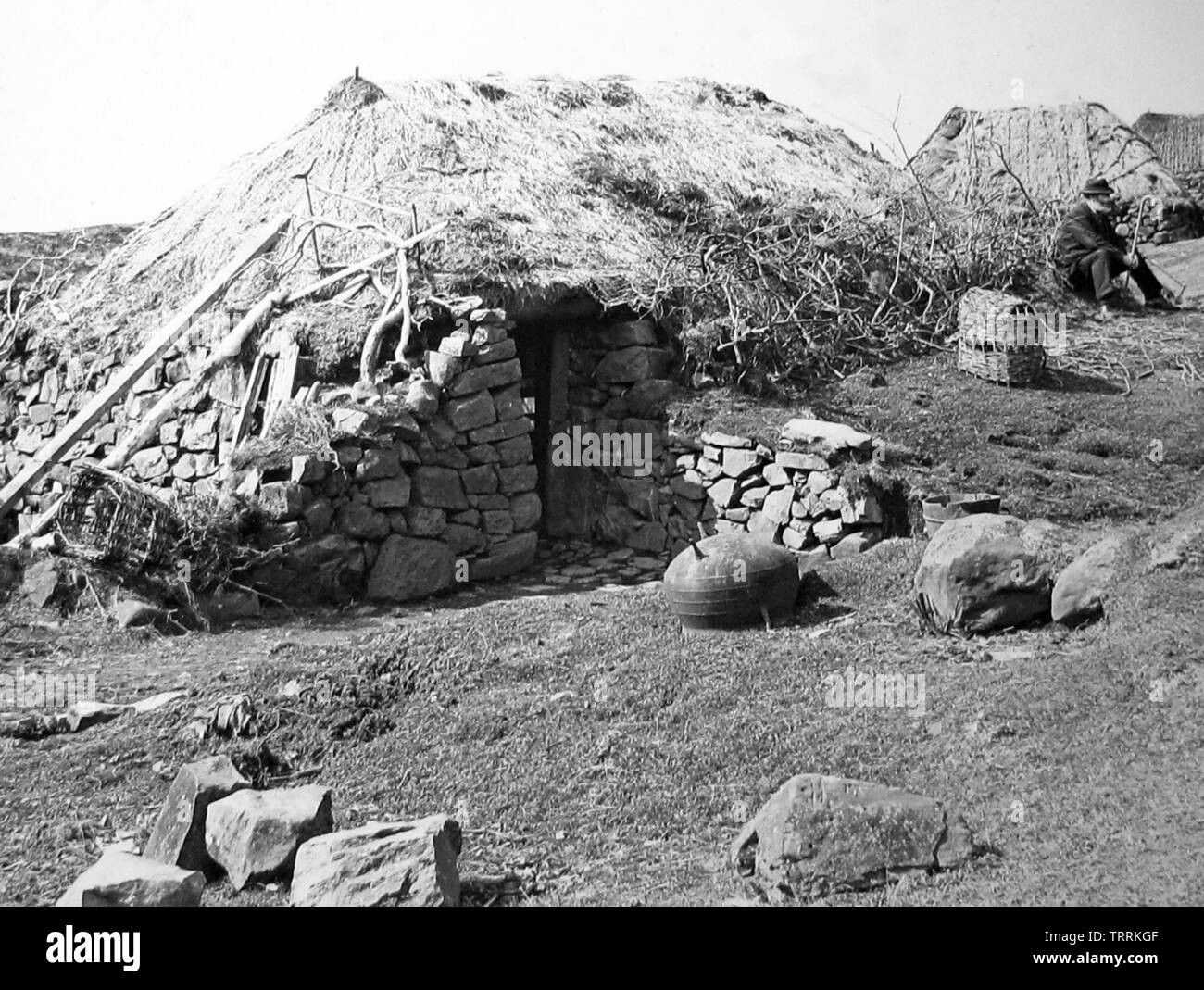 Crofter Black and White Stock Photos & Images - Alamy