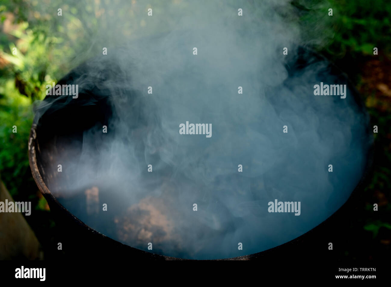 on fire flame Stock Photo - Alamy