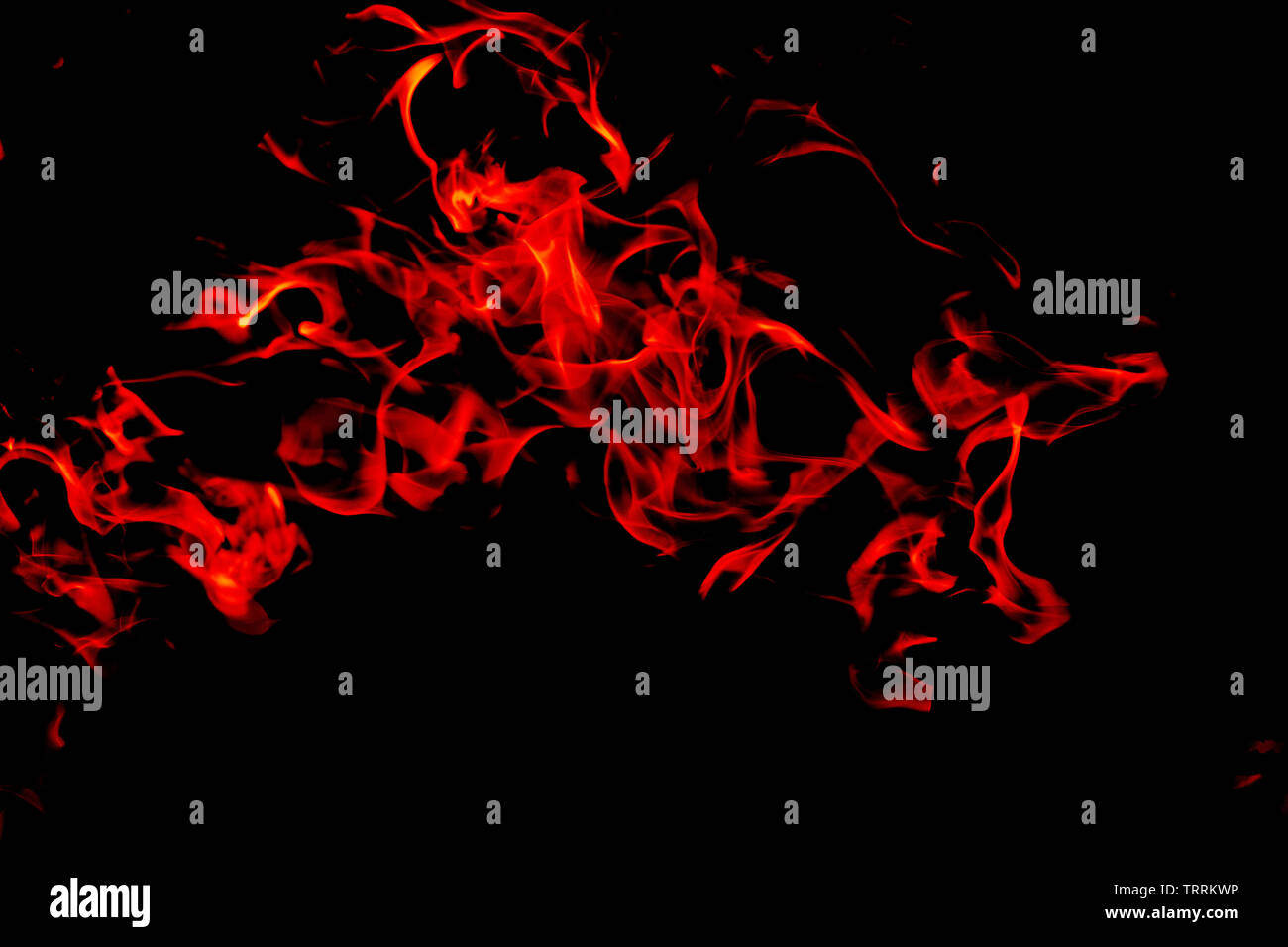 on fire flame Stock Photo - Alamy