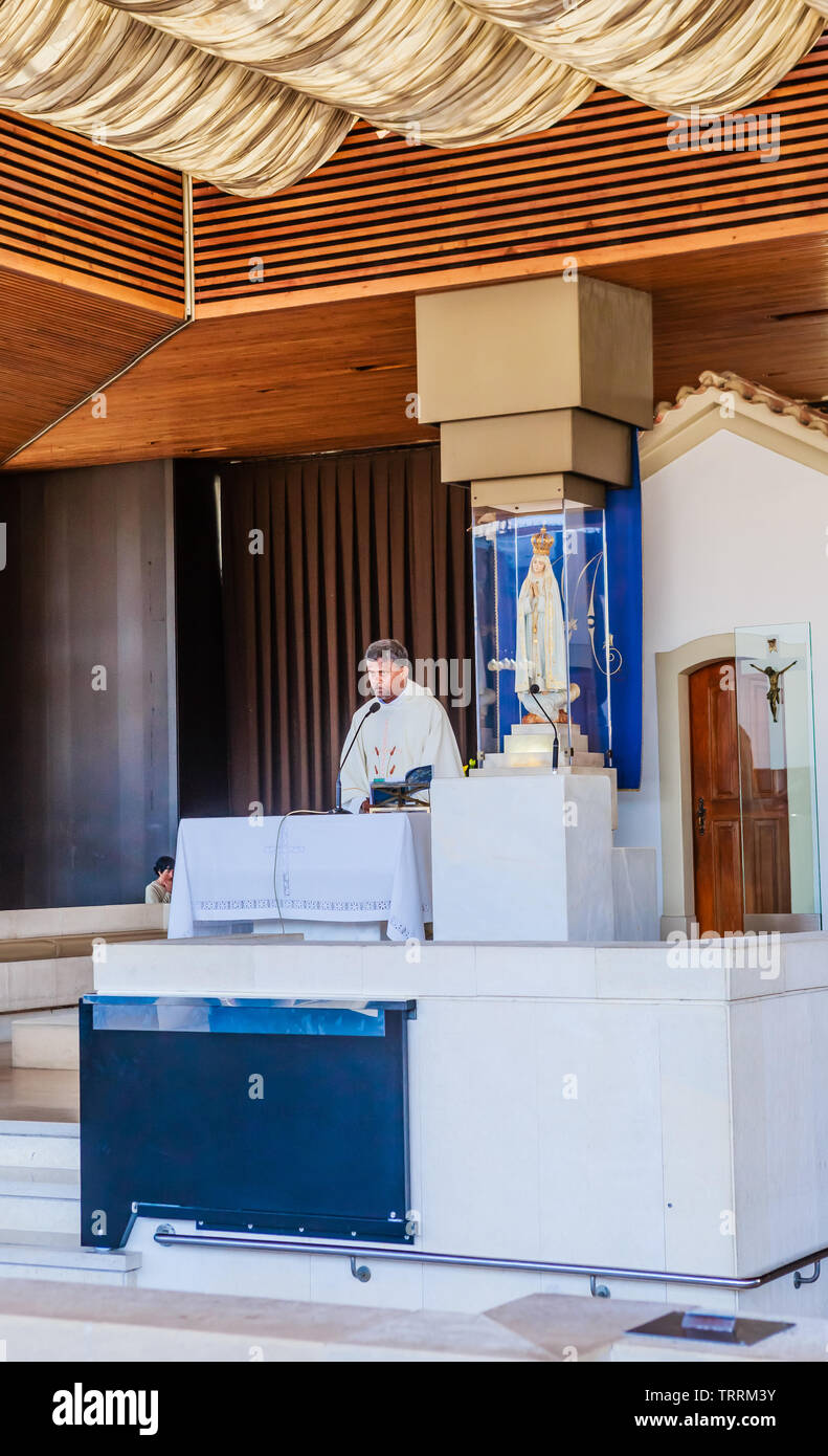 Mass Chapel of Apparations Virgin Mary . Chapel on the exact spot three ...