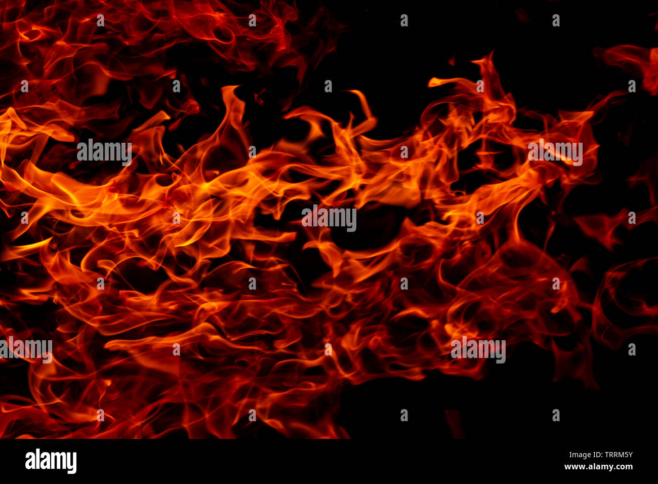 on fire flame Stock Photo - Alamy