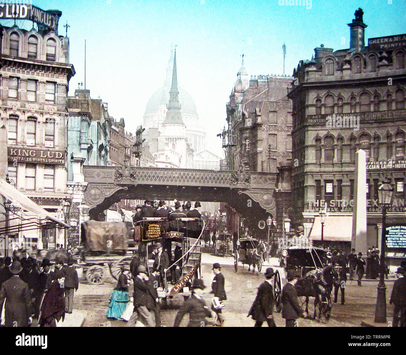 Ludgate Circus, London Stock Photo - Alamy
