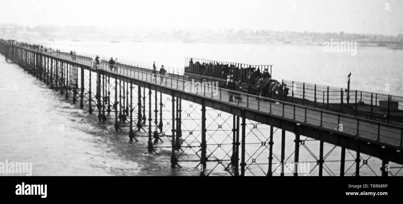 Southend pier railway hi-res stock photography and images - Alamy