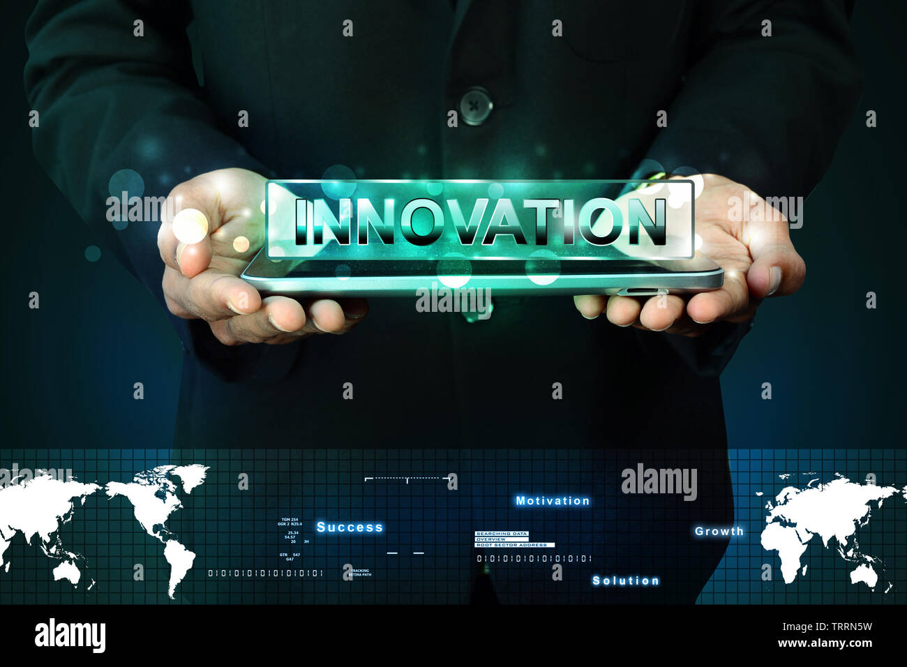 Technology word showing innovation hi-res stock photography and images ...