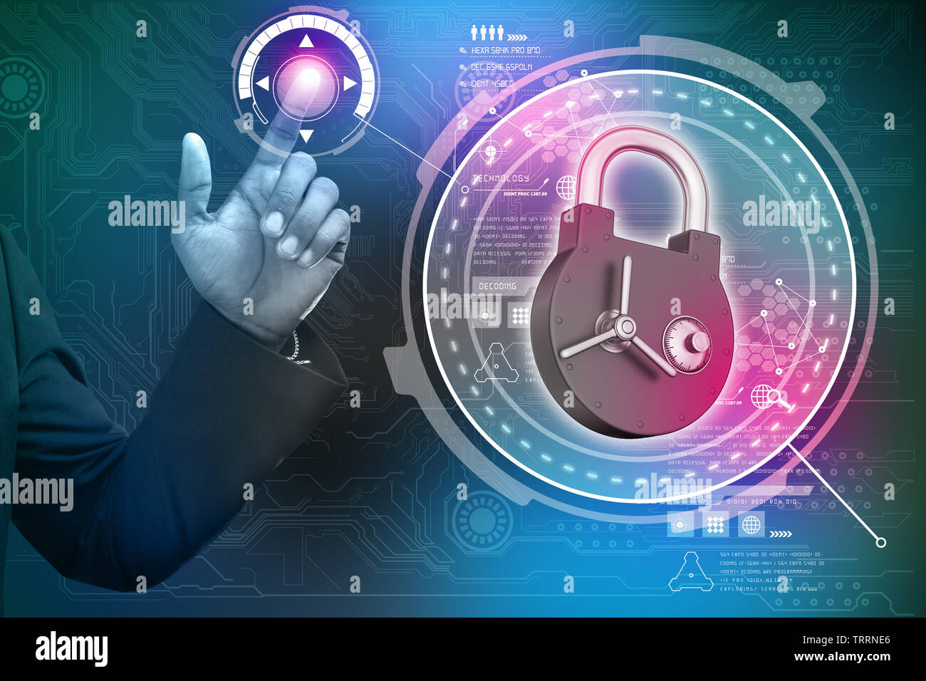 Data security concept Stock Photo - Alamy