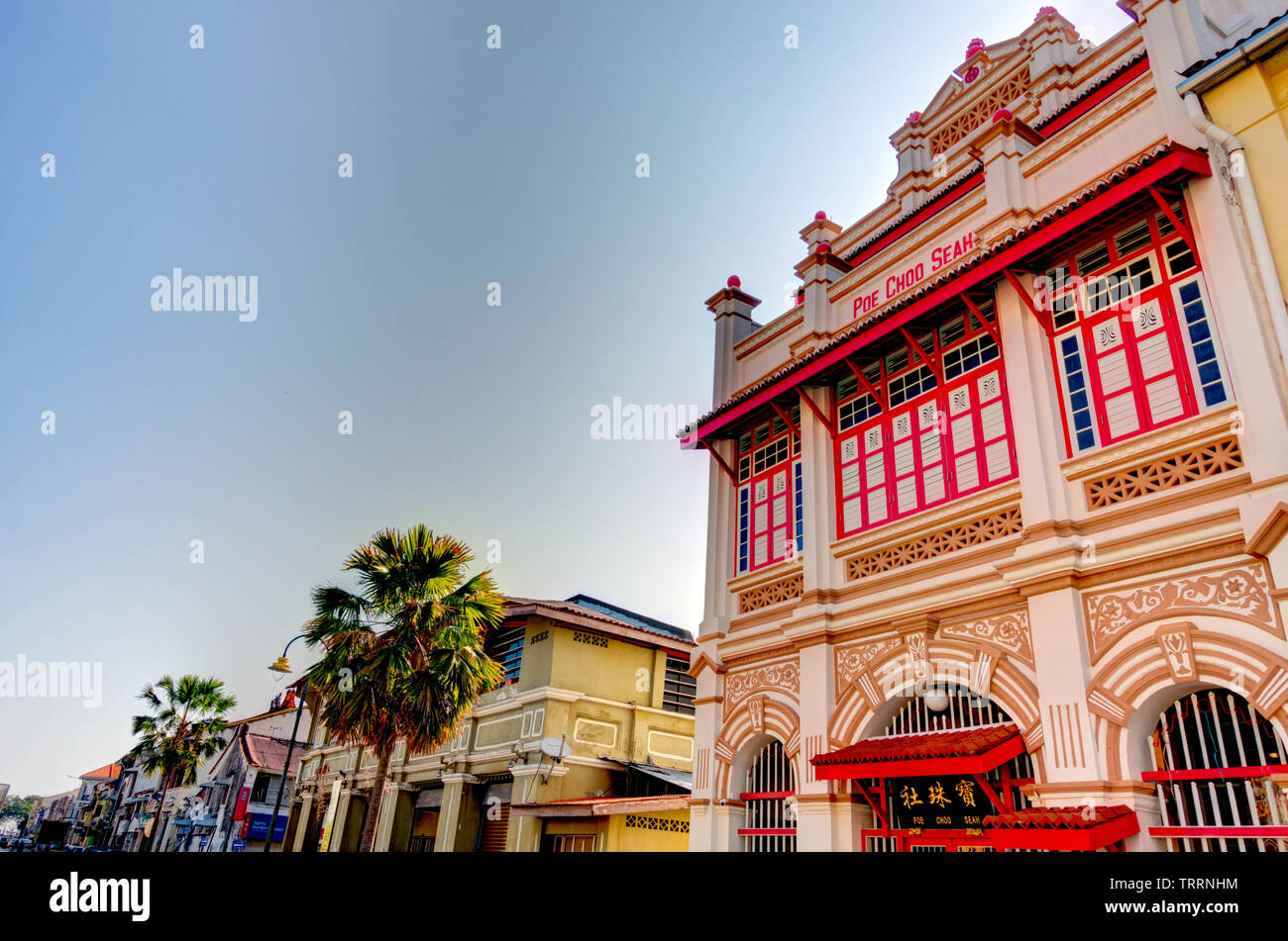 Street view penang hi-res stock photography and images - Alamy
