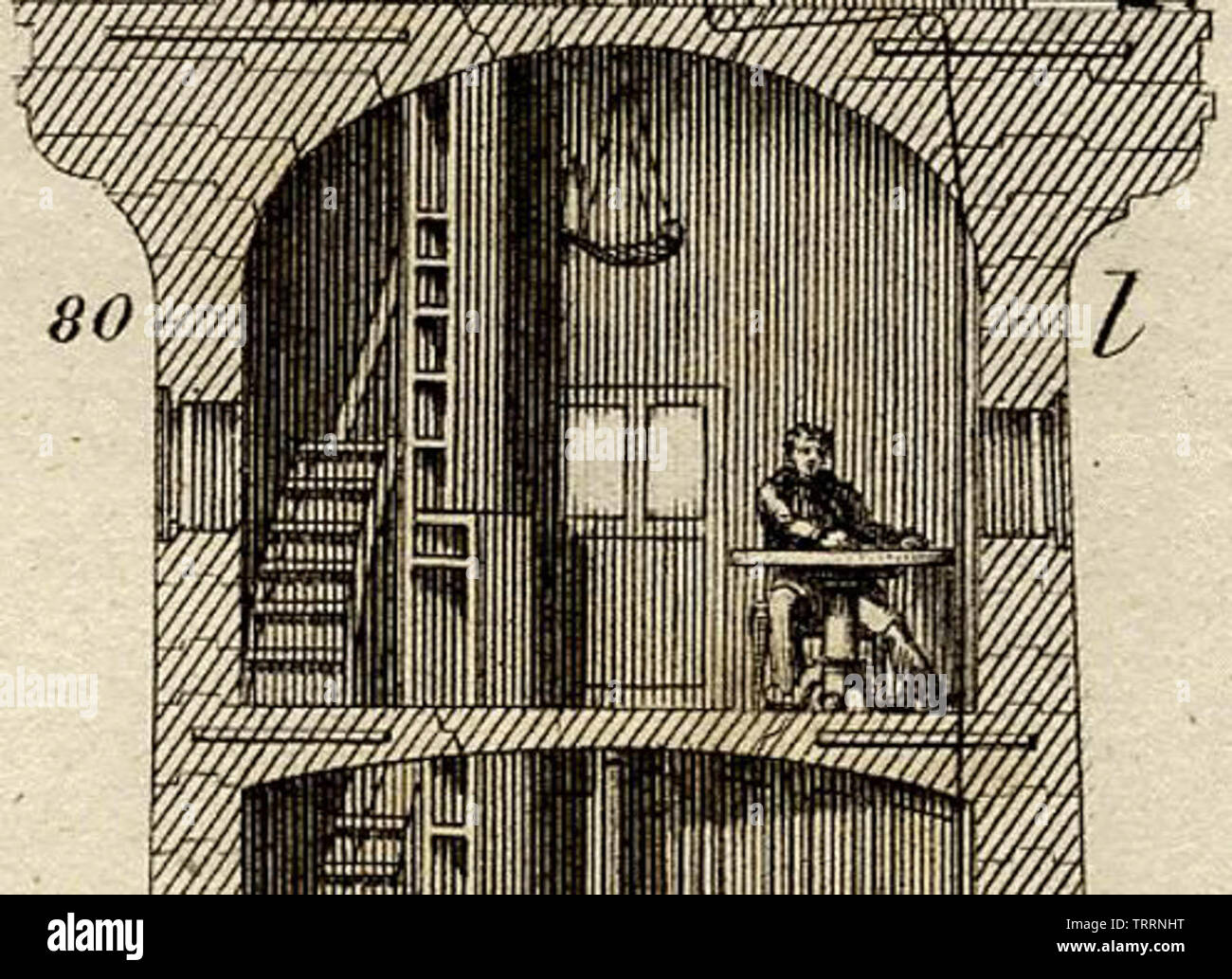 The bell rock lighthouse interior hi-res stock photography and images ...