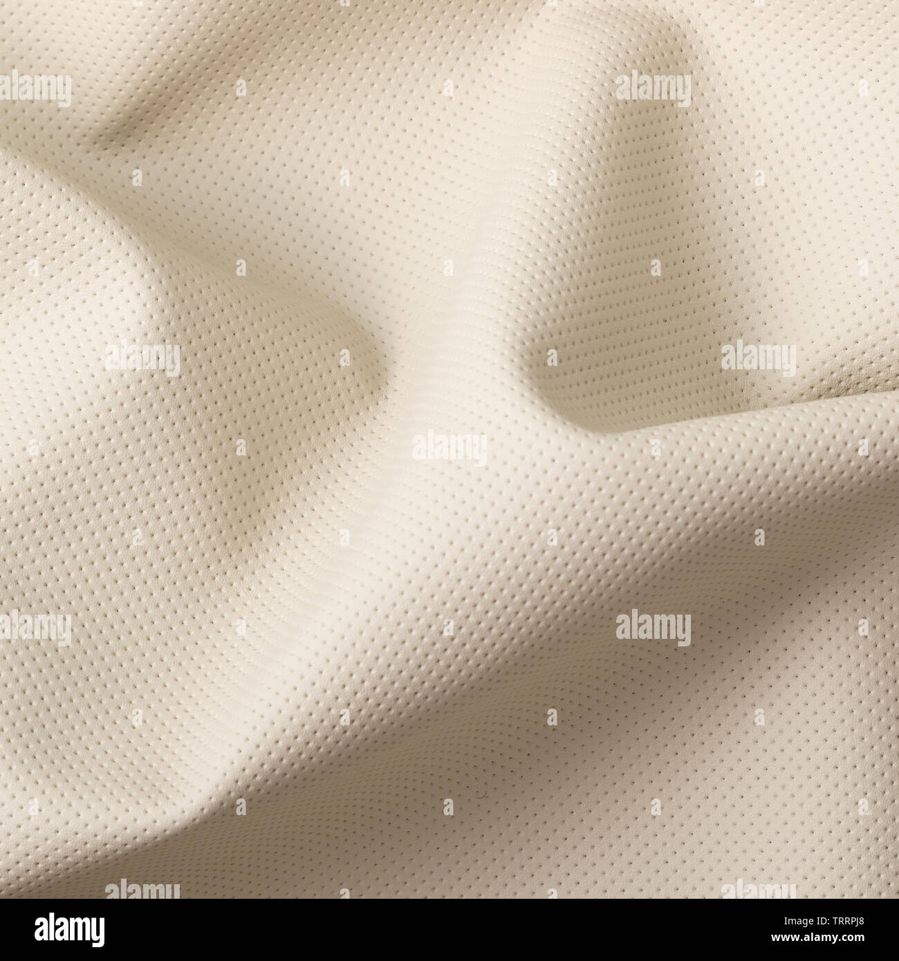 Closeup of light color leather material texture background Stock Photo ...