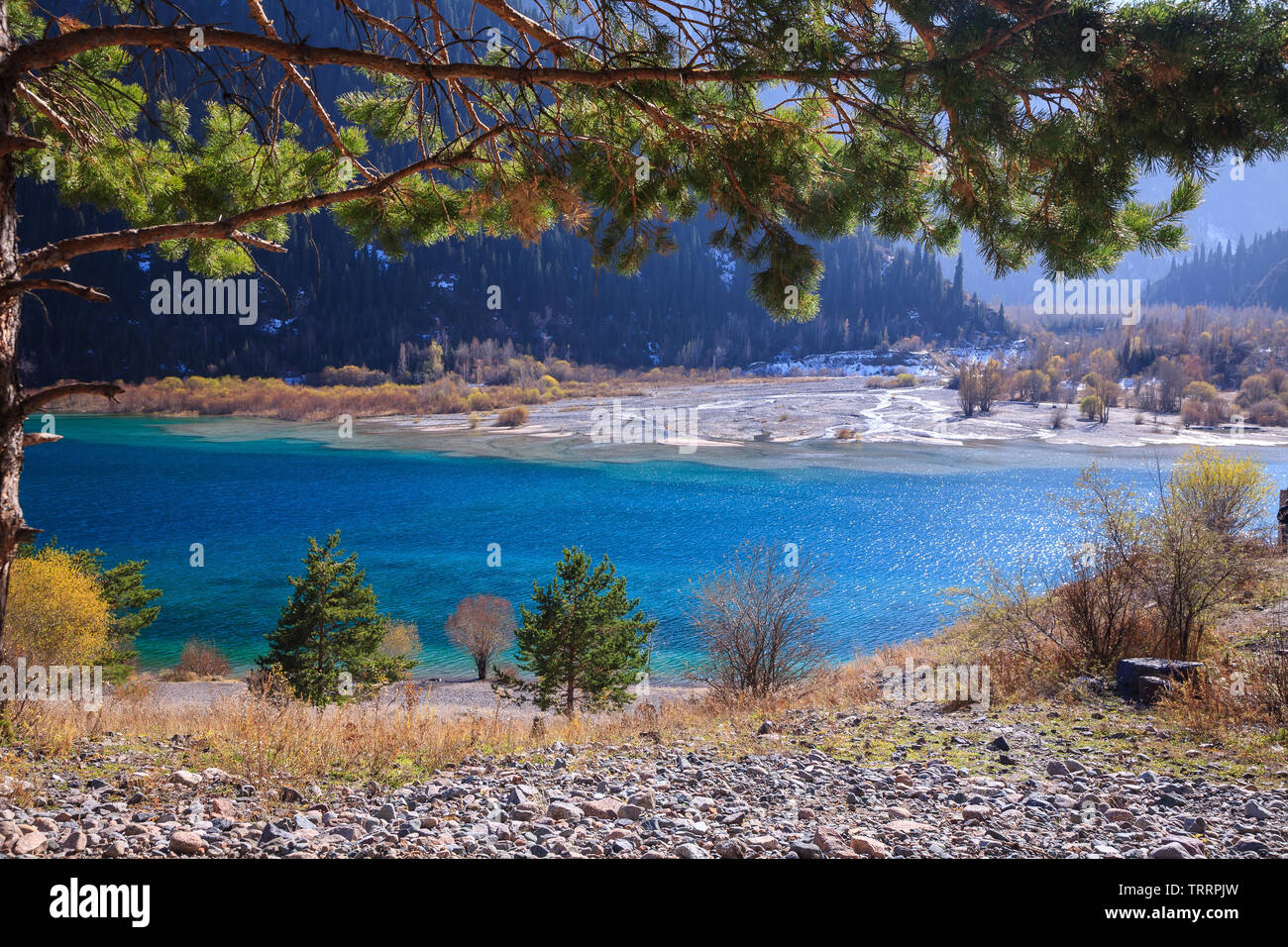 Lake issyk kazakhstan hi-res stock photography and images - Alamy