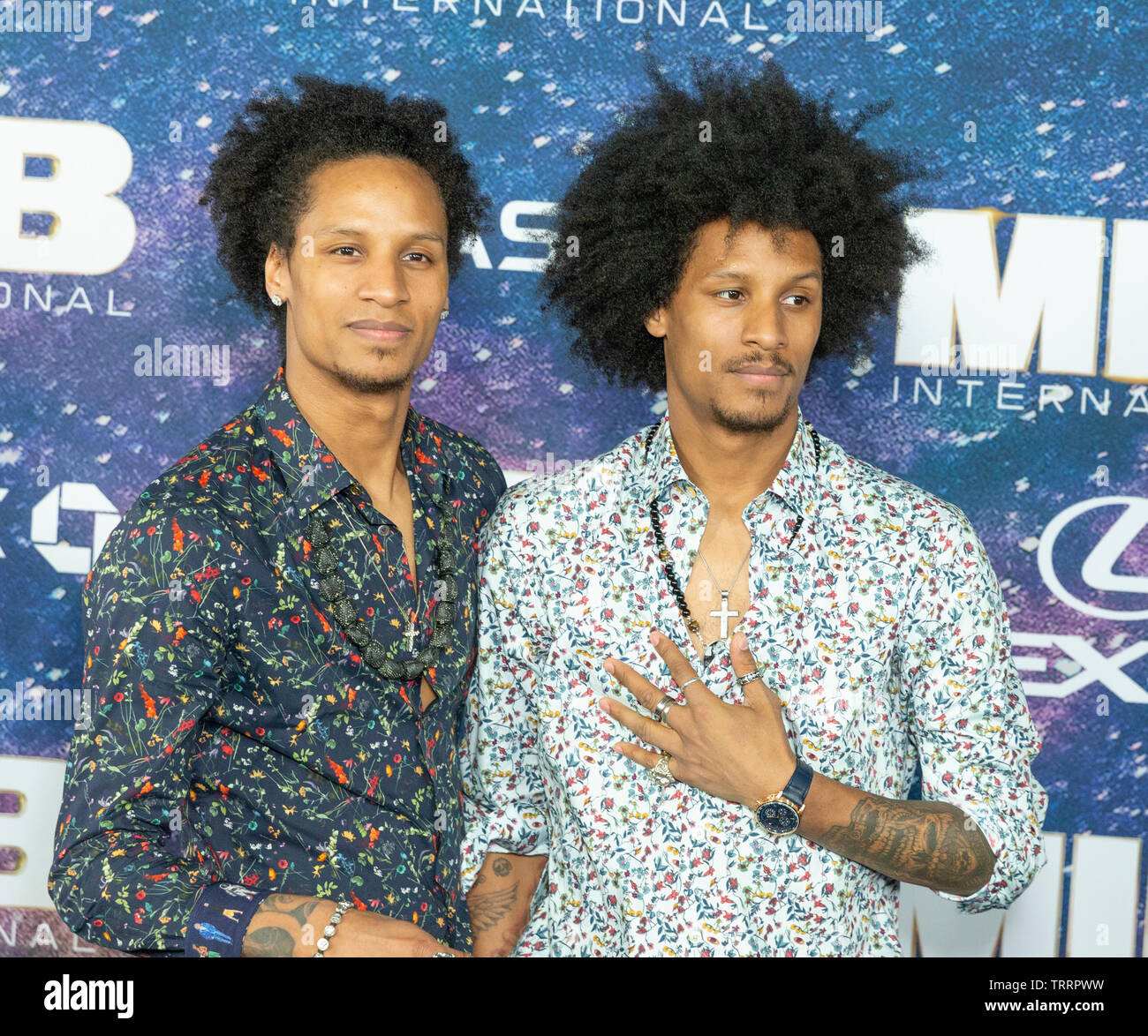 New York, NY - June 11, 2019: Larry Bourgeois and Laurent Bourgeois ...