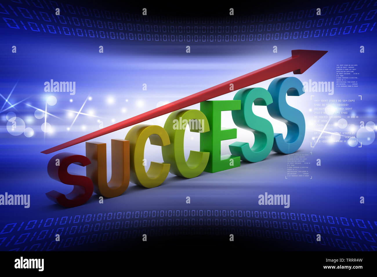 Business success graph Stock Photo - Alamy