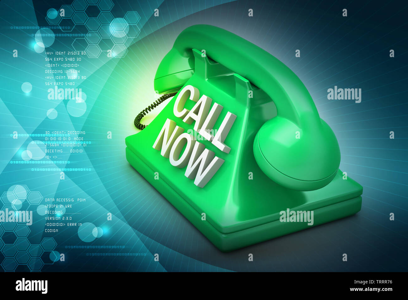 Call now concept Stock Photo - Alamy