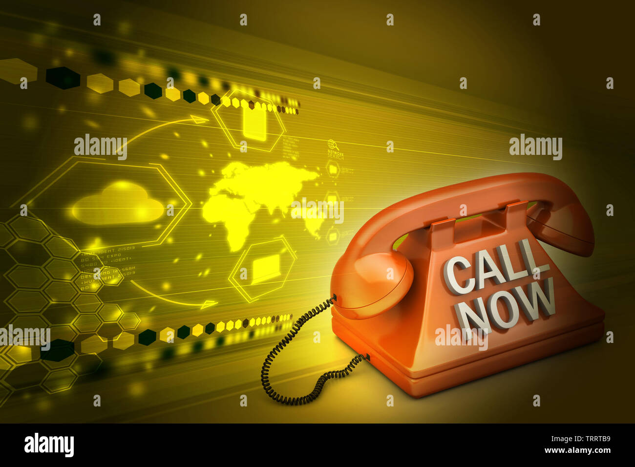 Call now concept Stock Photo - Alamy