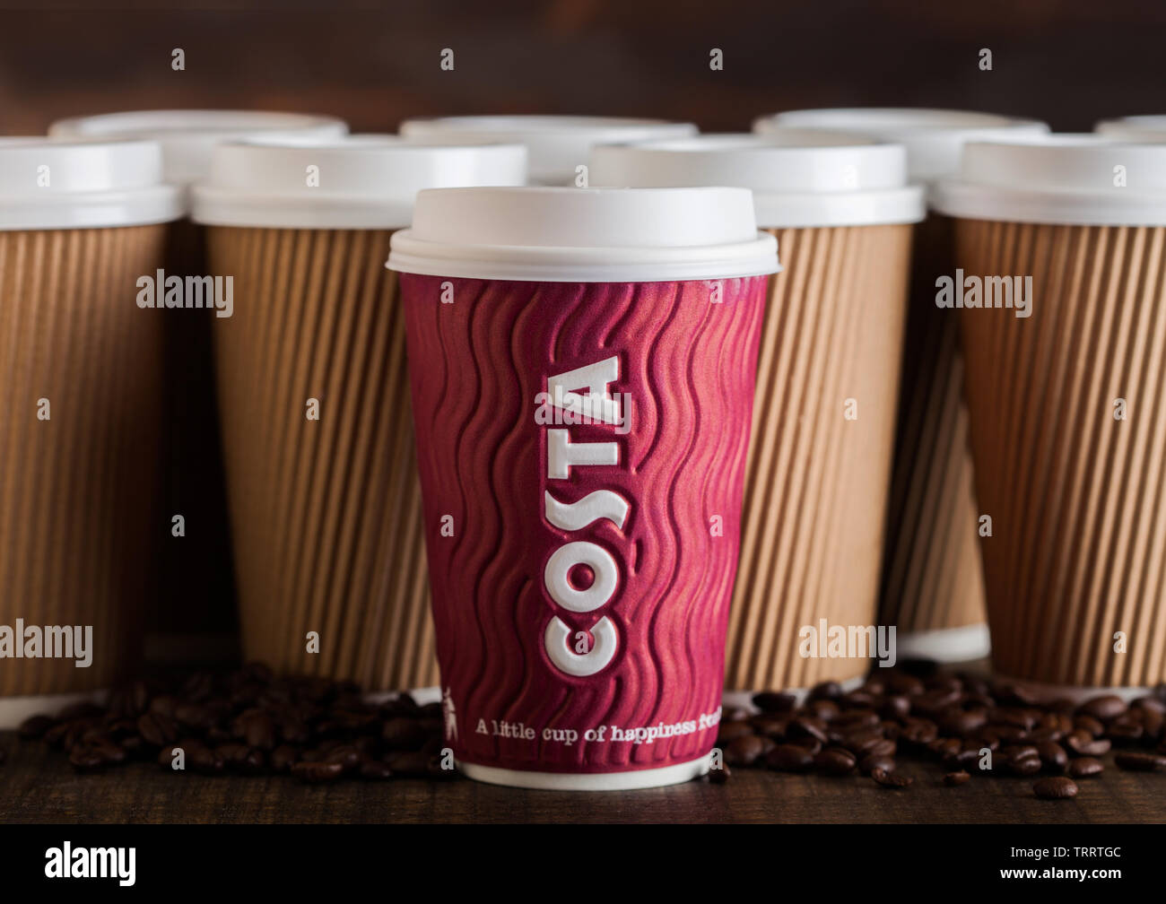 Costa paper cup hi-res stock photography and images - Alamy