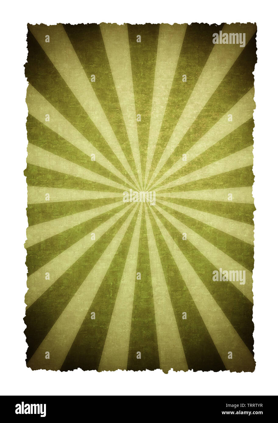 sunbeam graphic illustration on old paper background Stock Photo - Alamy