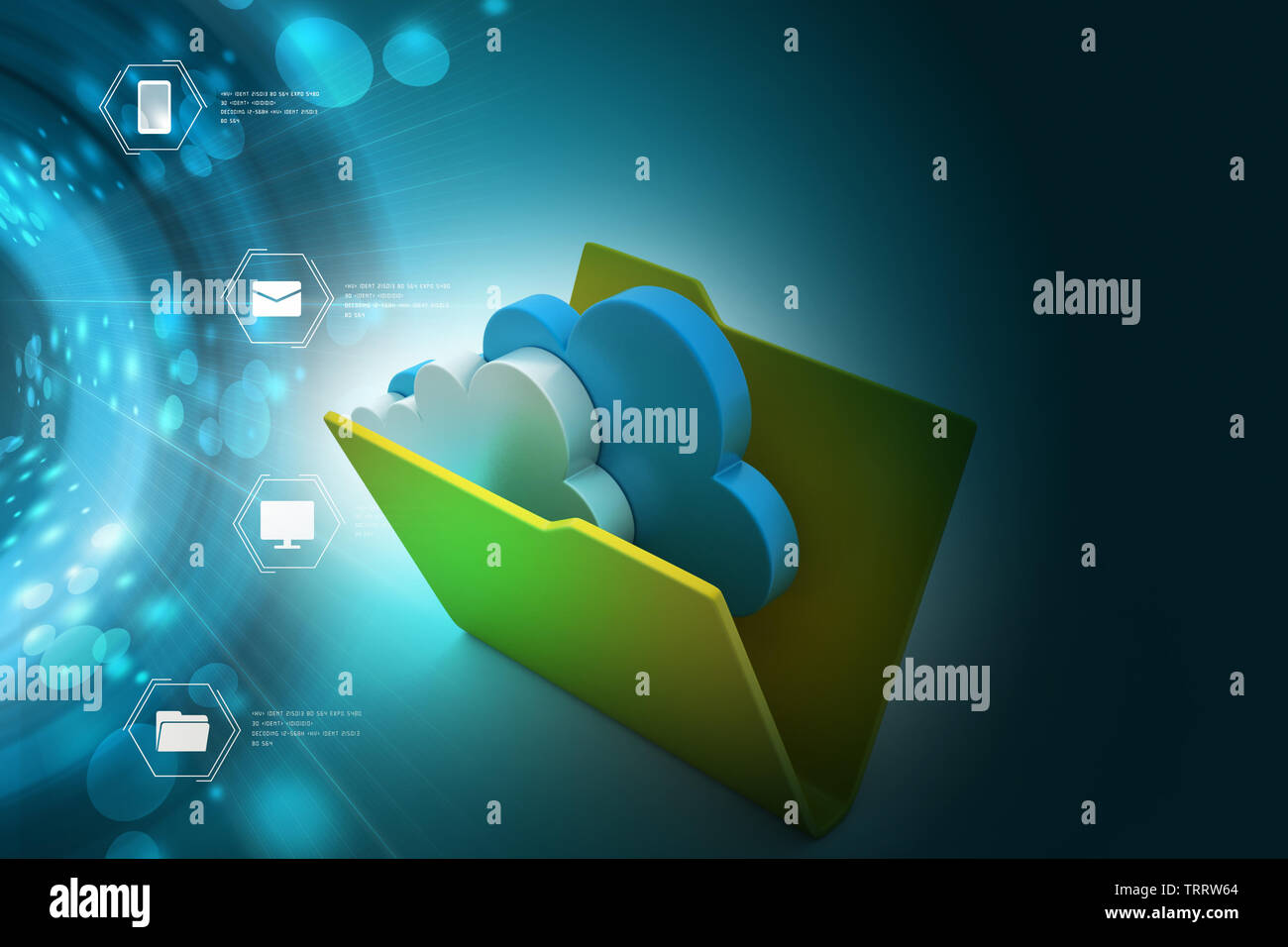 Cloud storage concept Stock Photo - Alamy