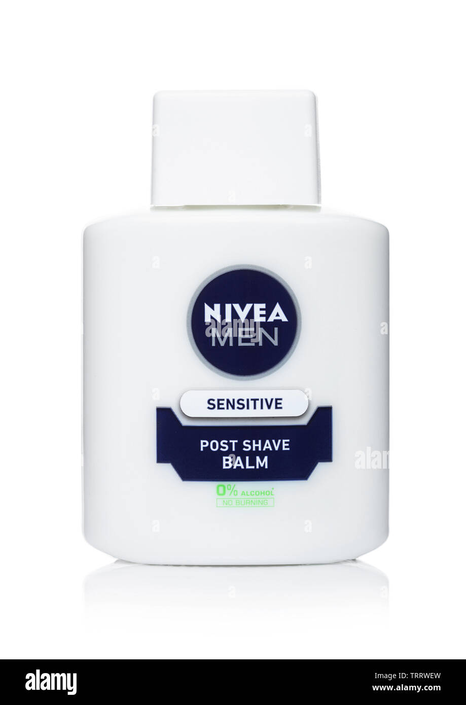 LONDON, UK - JUNE 05, 2019: Plastic Container of Nivea Sensitive post ...