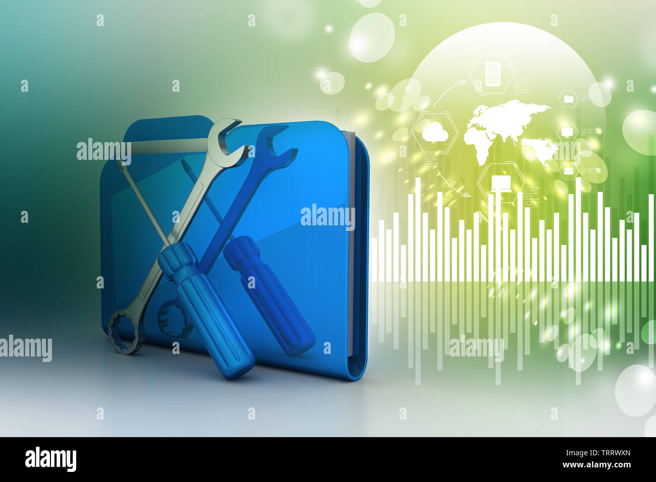 Computer technical service concept Stock Photo - Alamy