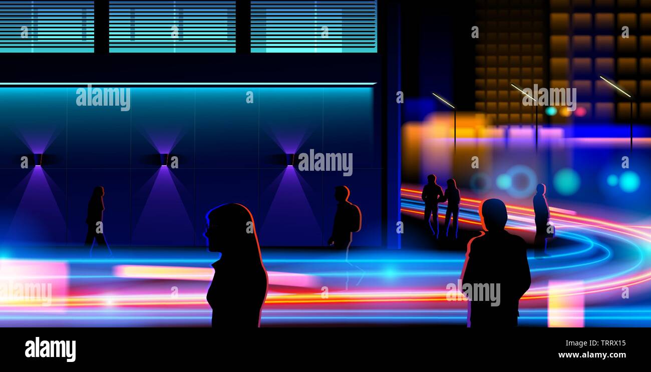 Moving light Stock Vector Images - Alamy