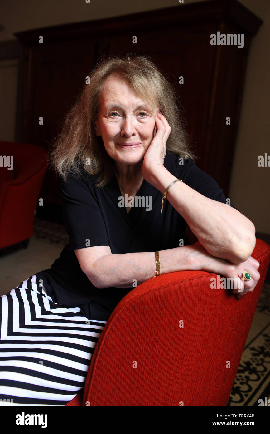 Portrait of Annie Ernaux (born Annie Duchesne) 06/06/2019 ©Basso ...