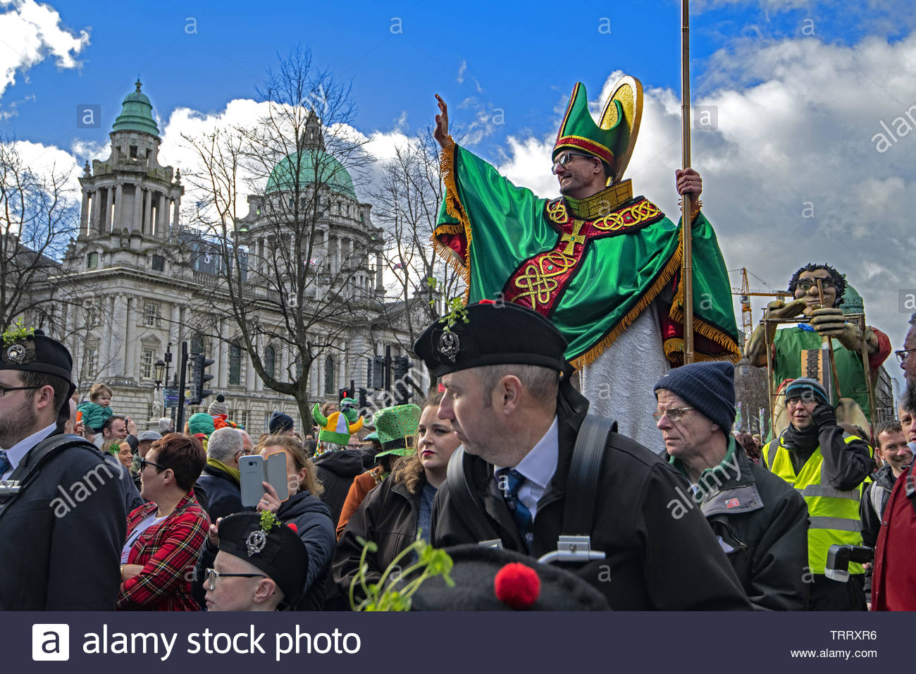 St Patricks Day Parade Belfast High Resolution Stock Photography and ...