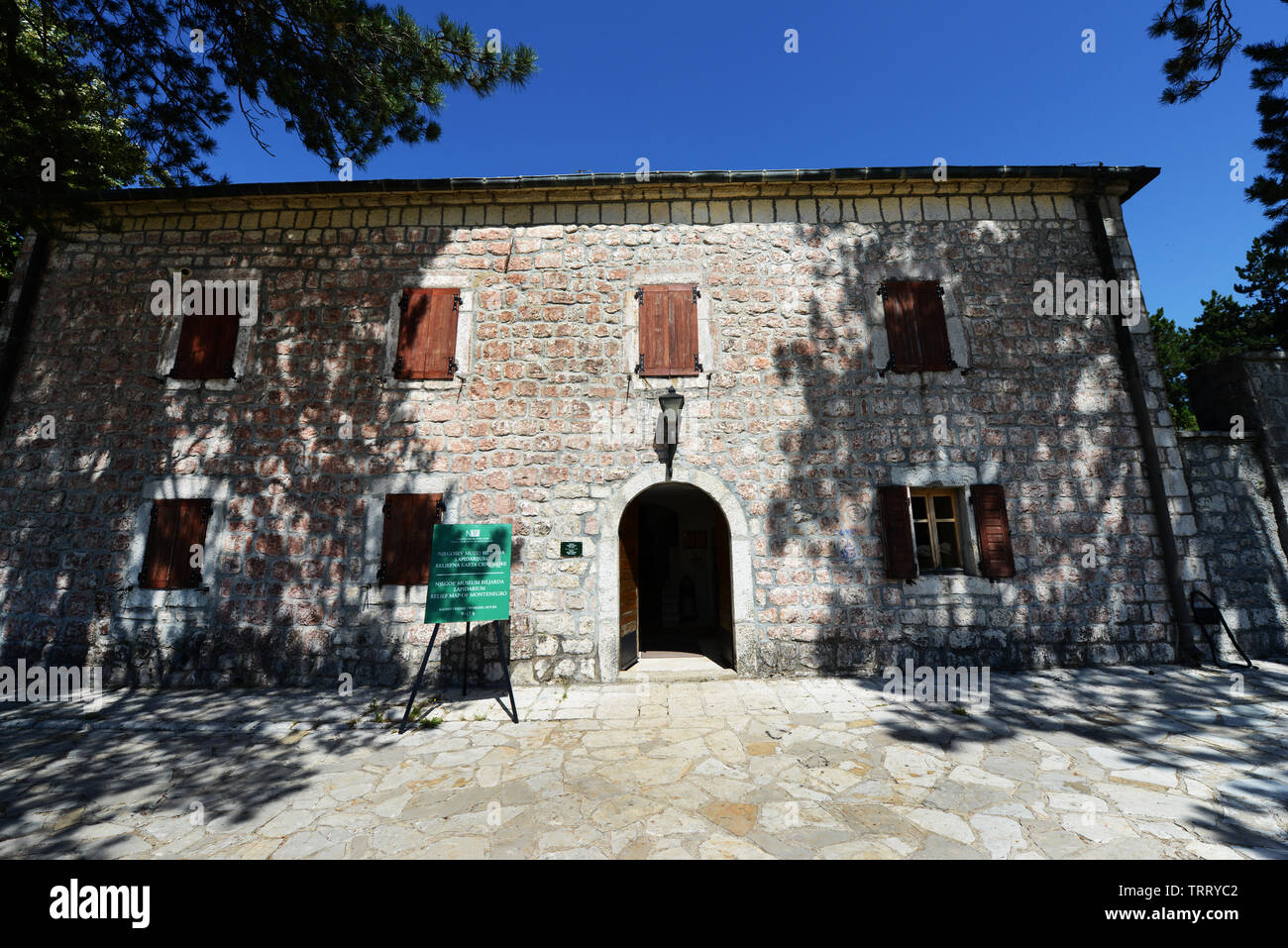 The Biljarda museum in Cetinje, Montenegro Stock Photo - Alamy