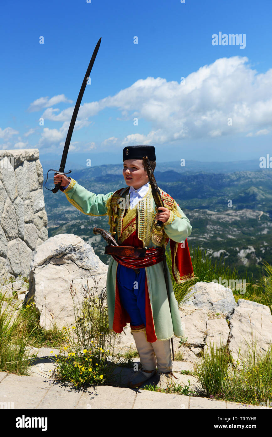 A Montenegrin boy dressed in traditional clothing Stock Photo - Alamy