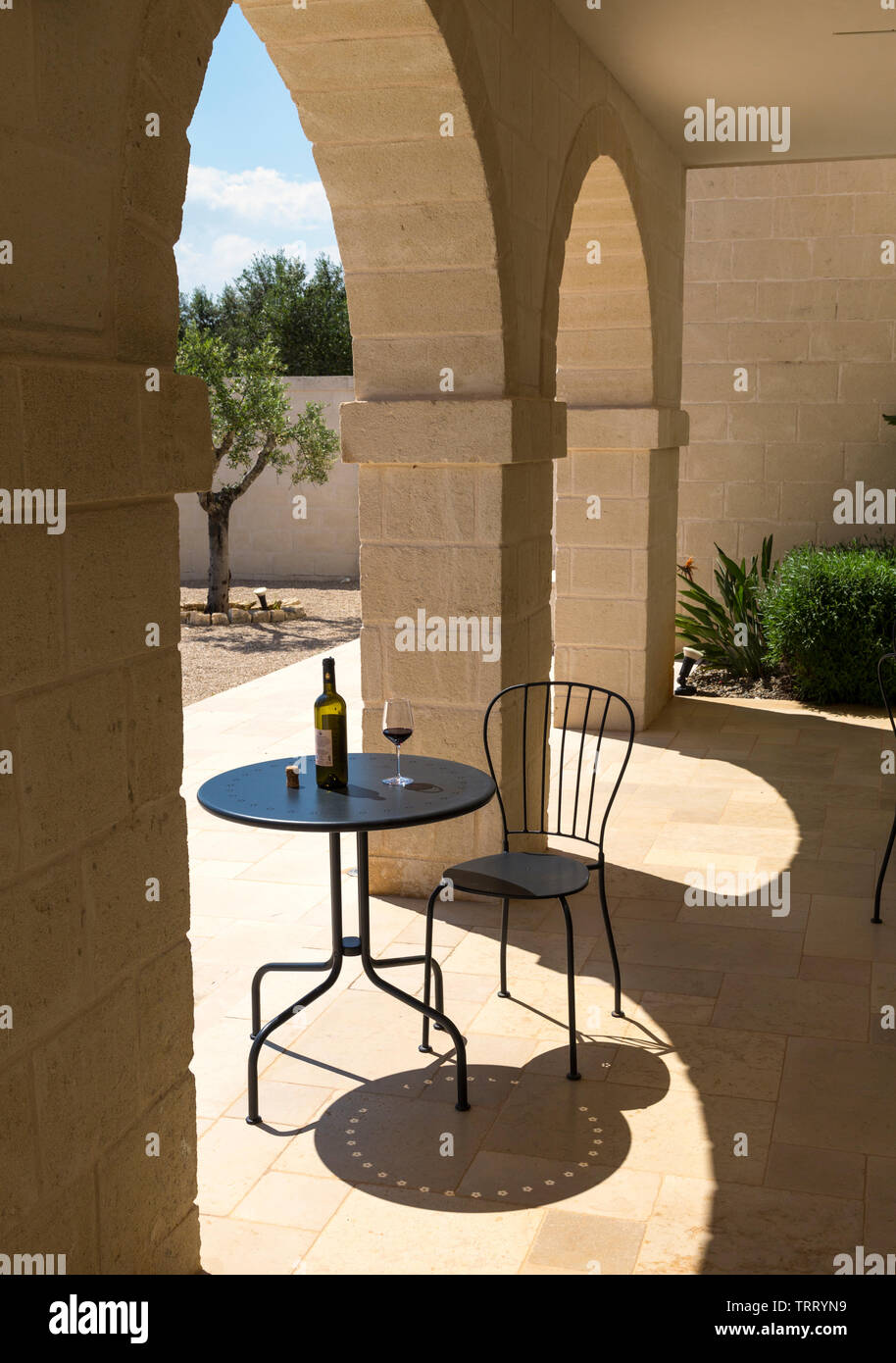 One table and one chair hi-res stock photography and images - Alamy