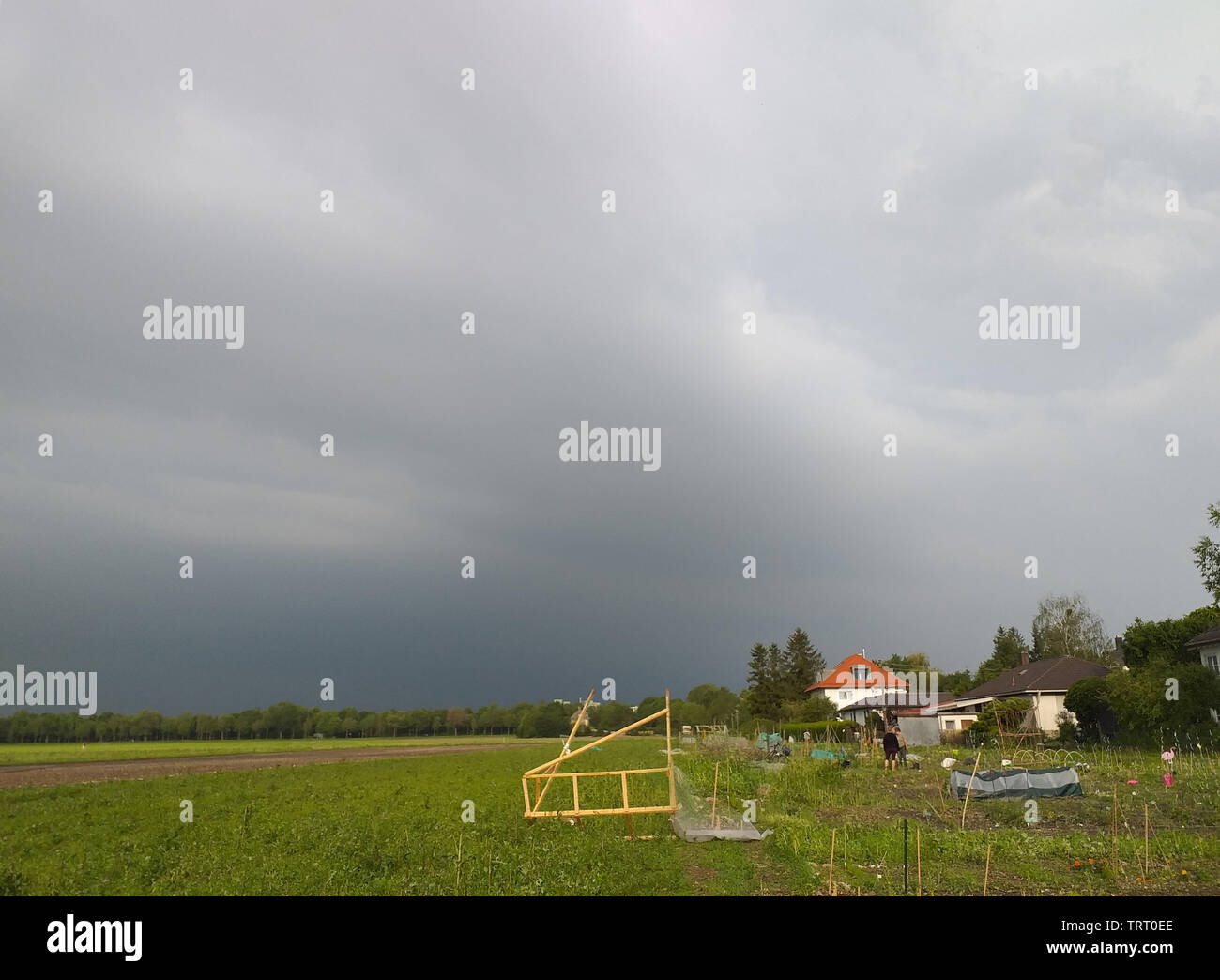 Sky before storm Stock Photo - Alamy