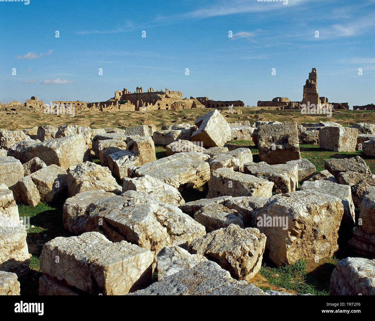 Syria. Resafa. Known in Roman times as Sergiopolis and briefly as ...