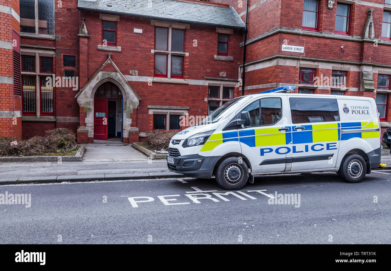 Cleveland Police vehicle parked up in Hartlepool, England,UK Stock ...