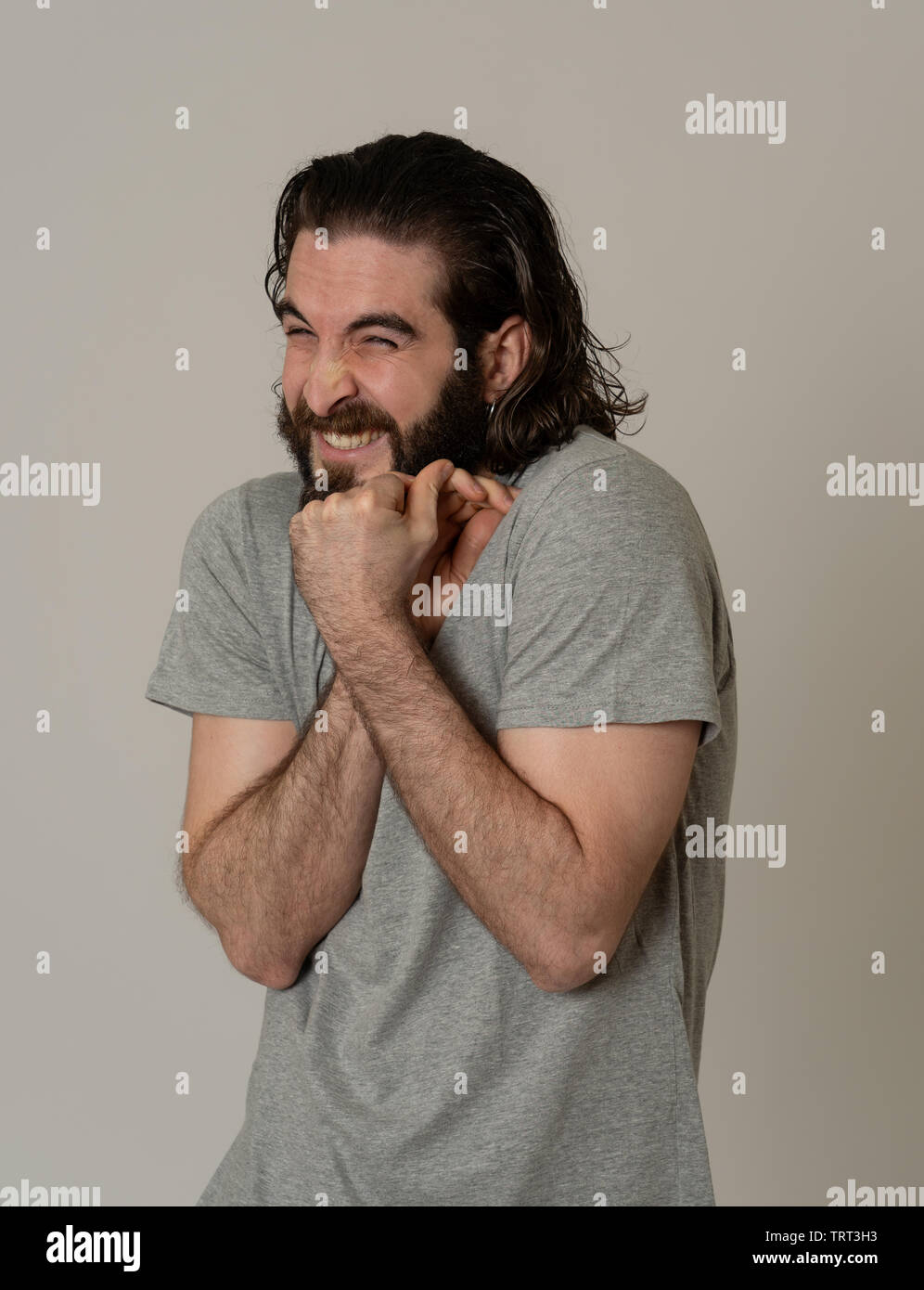 Scary shock hi-res stock photography and images - Alamy