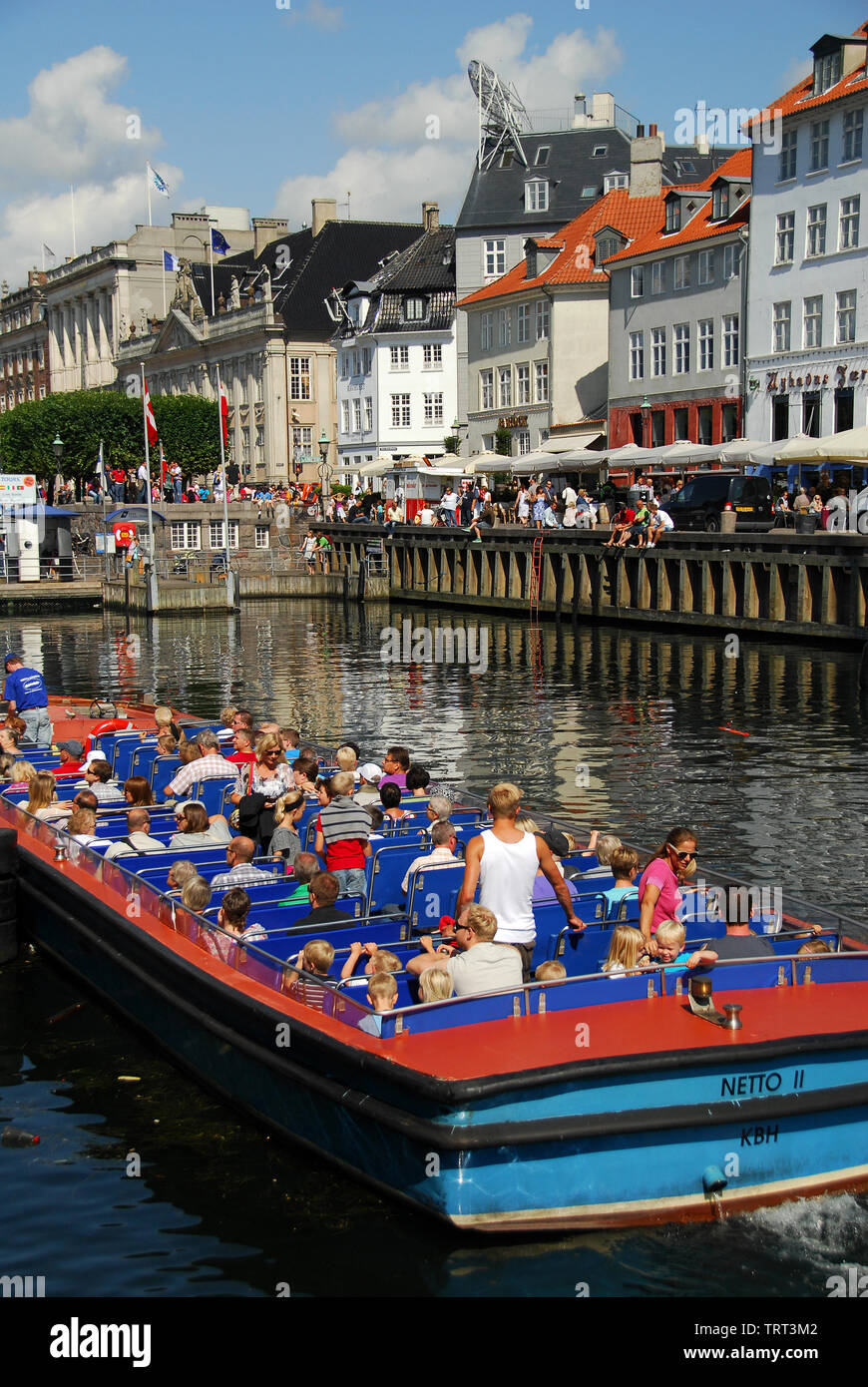 Denmark, Copenhagen, Nyhavn Harbor Stock Photo - Alamy