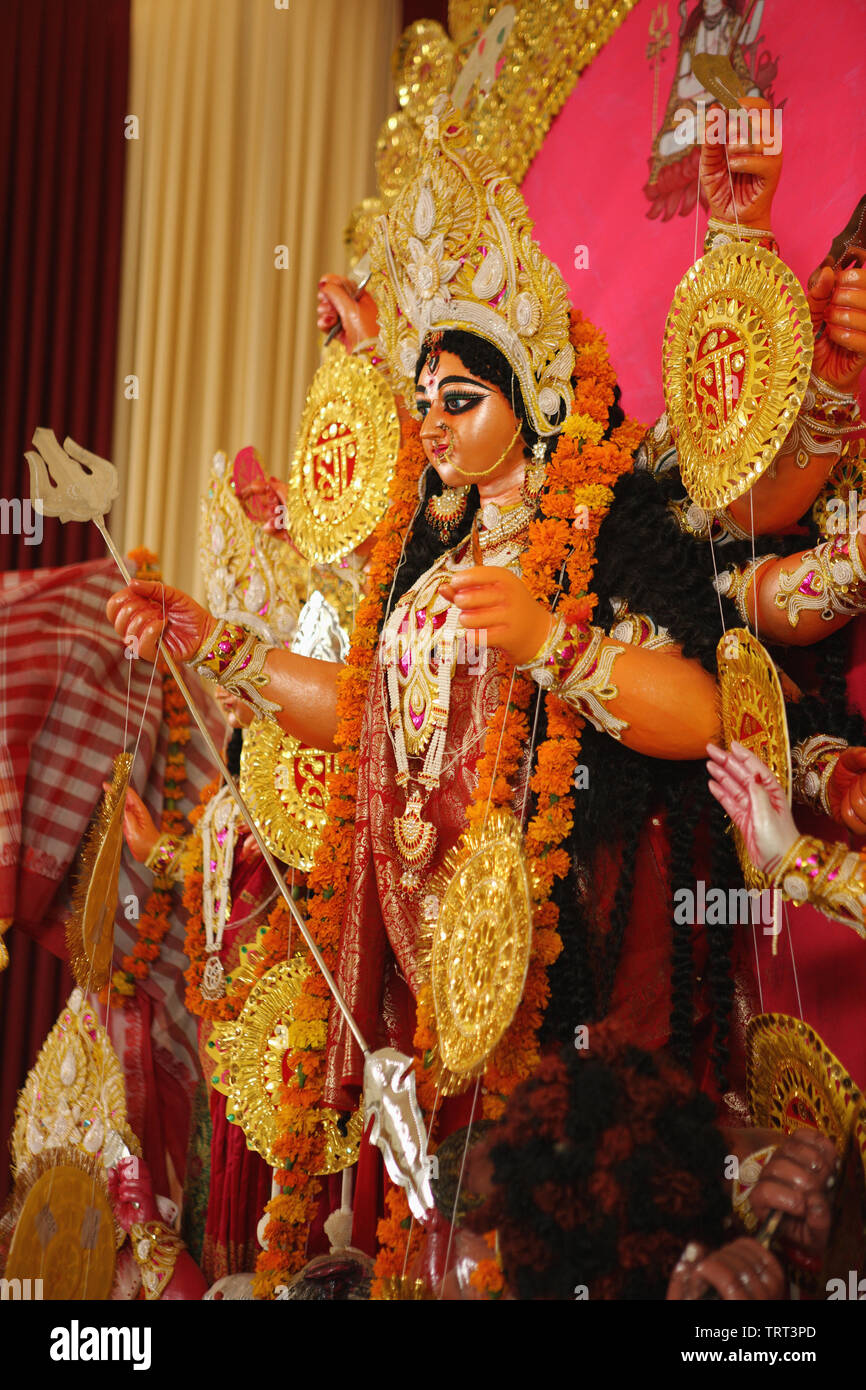 Durga pooja, India Stock Photo - Alamy