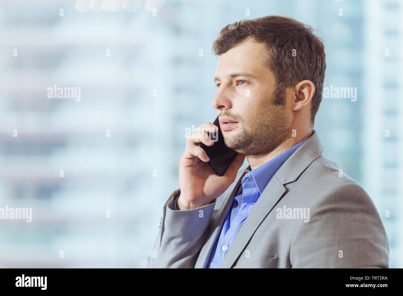 Boss calling, CEO phone call,Business contact concept Stock Photo - Alamy