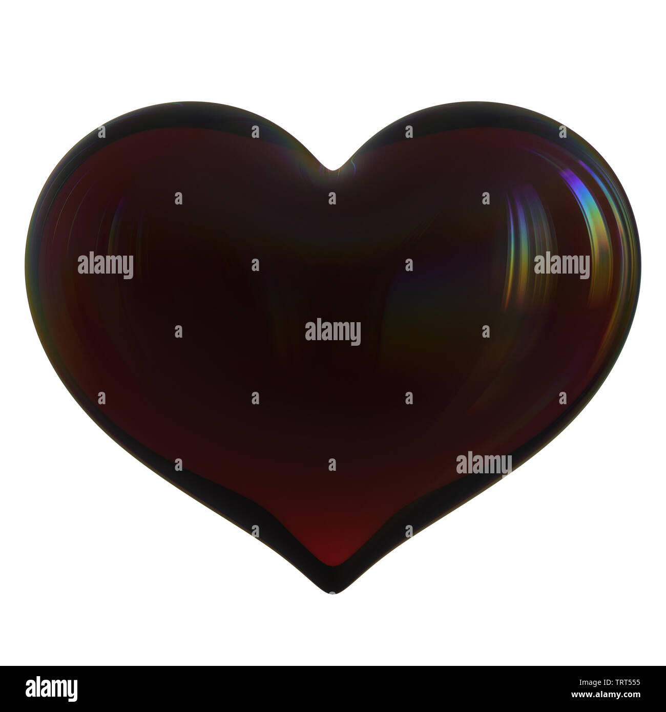 Heart shape black symbol dark translucent. Toxic dirty love icon ...