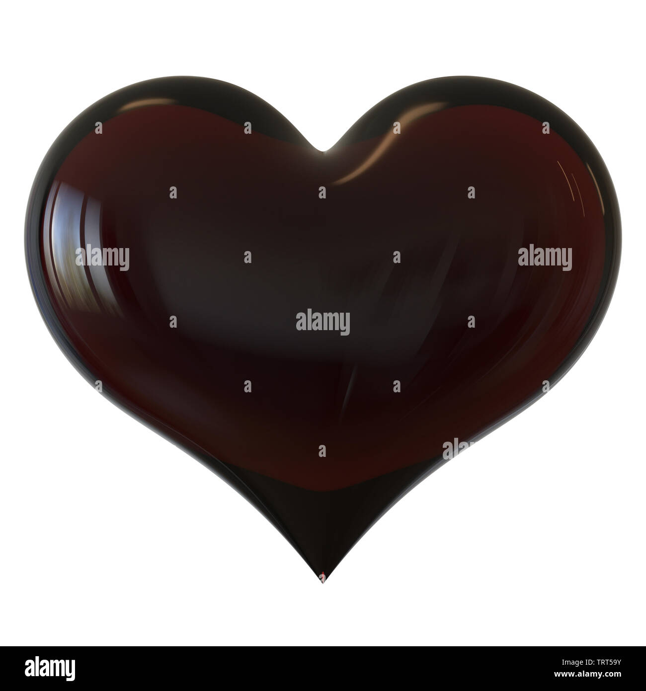 Black heart shape black symbol translucent. Toxic dirty poisoning love ...