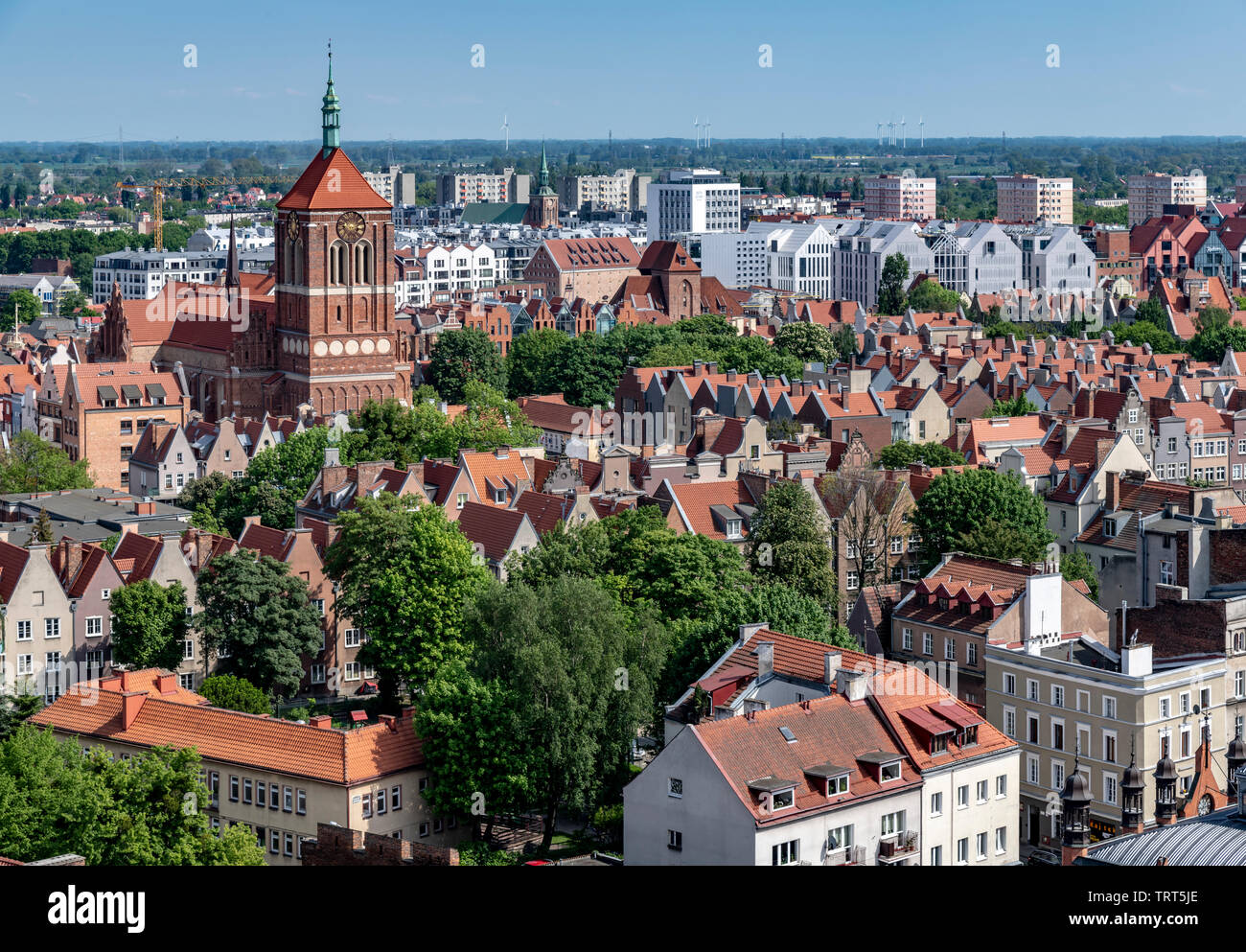 Gdansk aerial hi-res stock photography and images - Alamy