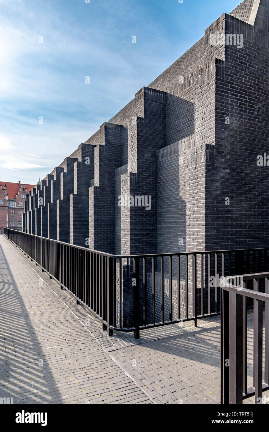 Gdańsk Shakespeare Theatre. Designed by architect Renato Rizzi on the ...