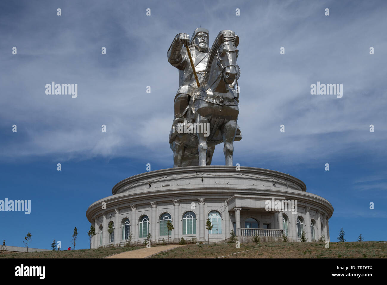 The largest Equestrian statue in the world near to Ulaanbaatar in ...