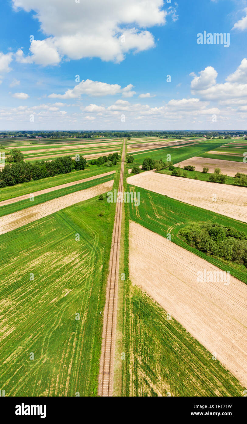 Rural vertical aerial hi-res stock photography and images - Alamy