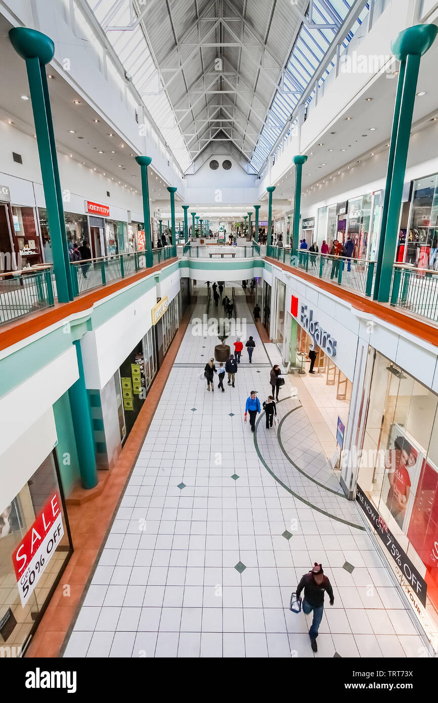 Johannesburg, South Africa - July 05 2011: Inside Interior of Alberton ...