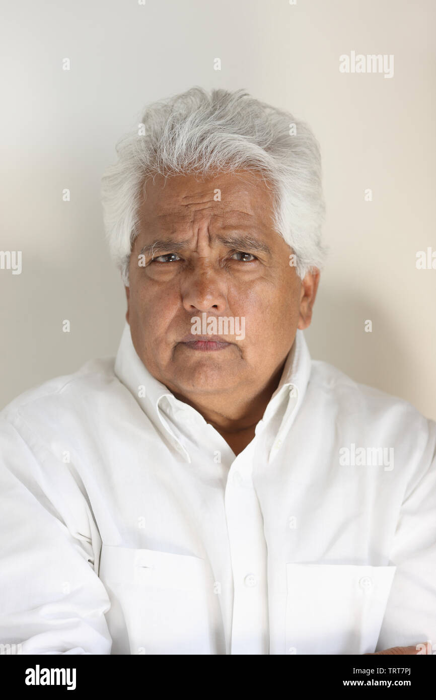 Portrait distressed older white man hi-res stock photography and images ...