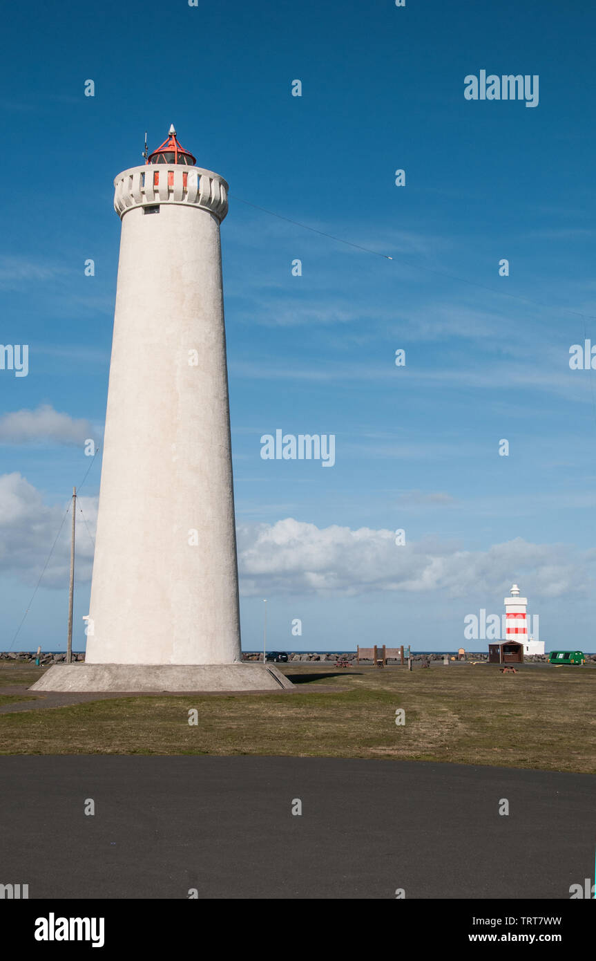 Gardur old lighthouse hi-res stock photography and images - Alamy