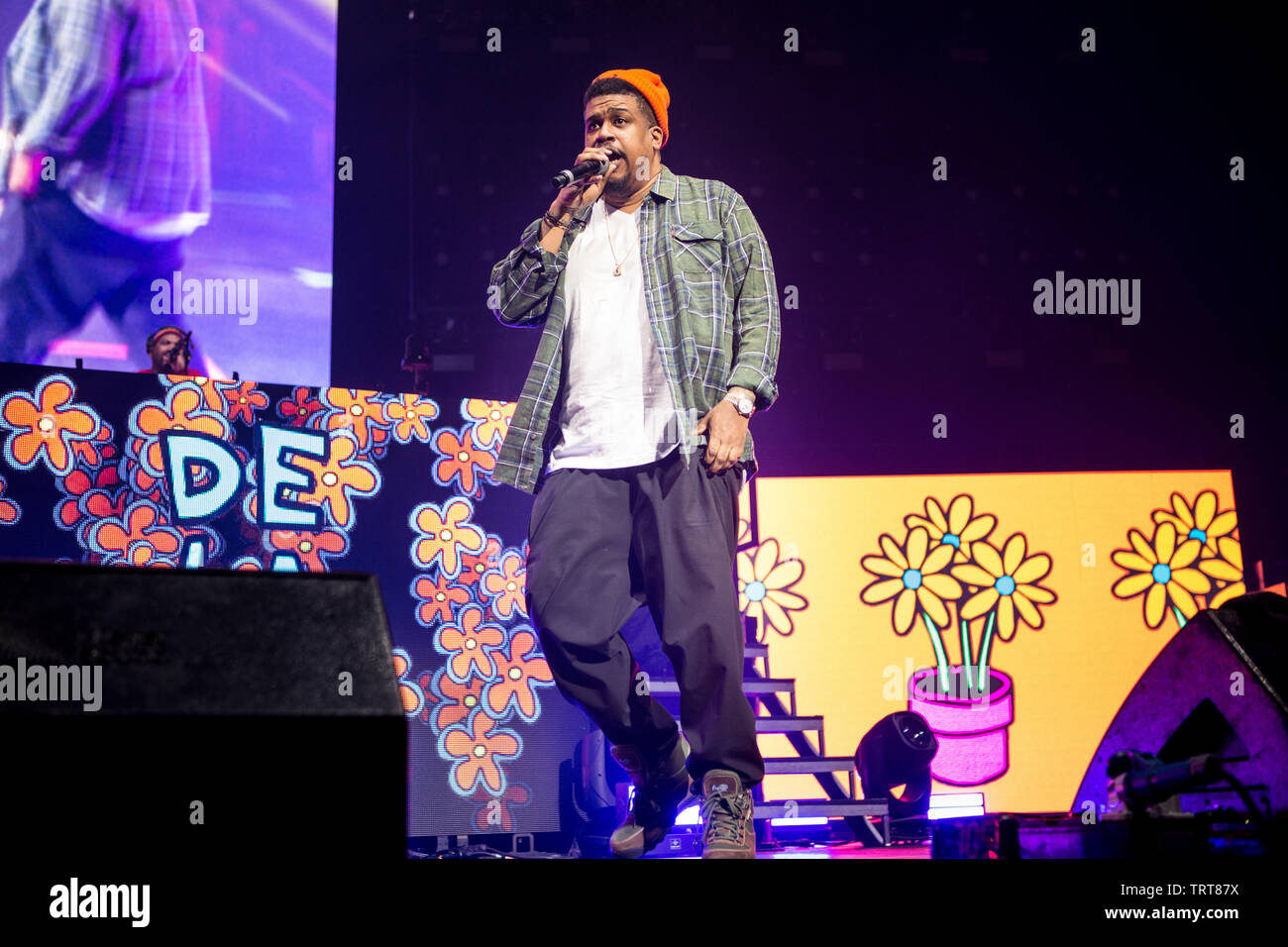 Norway, Oslo - May 23, 2019. The American rap group De La Soul performs ...