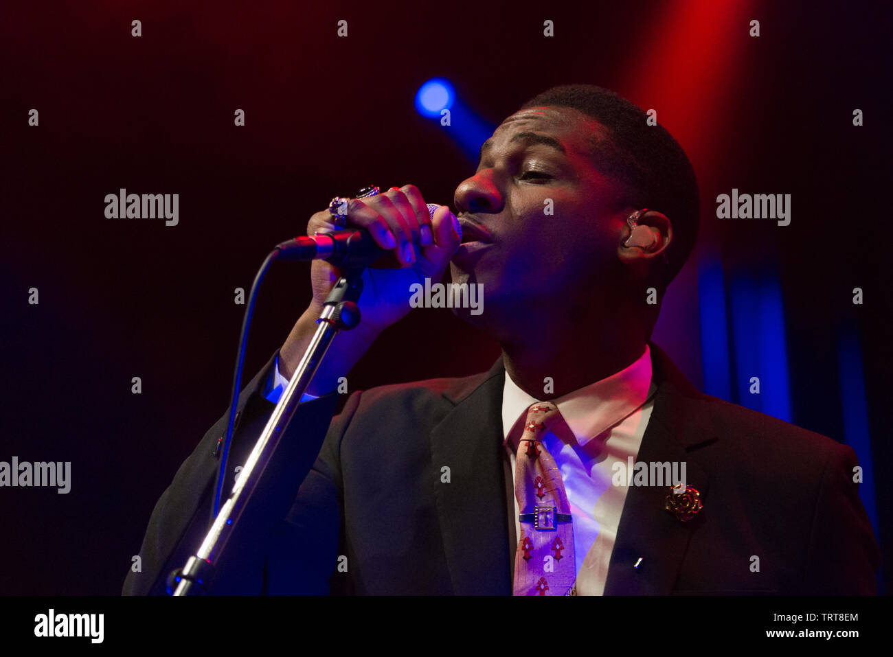 Denmark, Copenhagen - May 12, 2016. The American soul and gospel singer ...