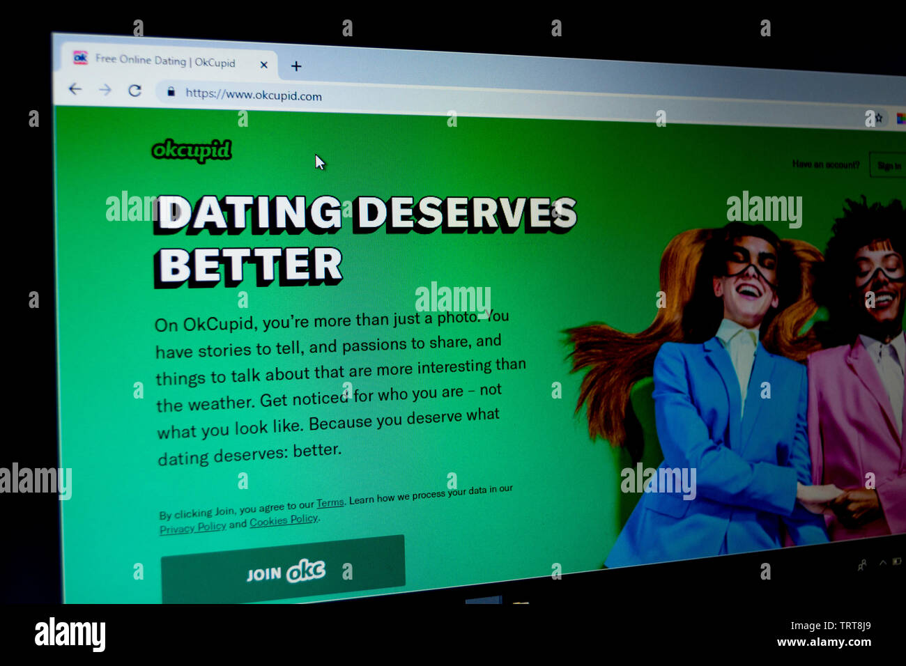 Okcupid hi-res stock photography and images - Alamy